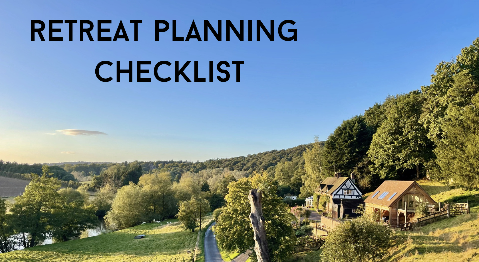 Checklist for planning an impactful Retreat